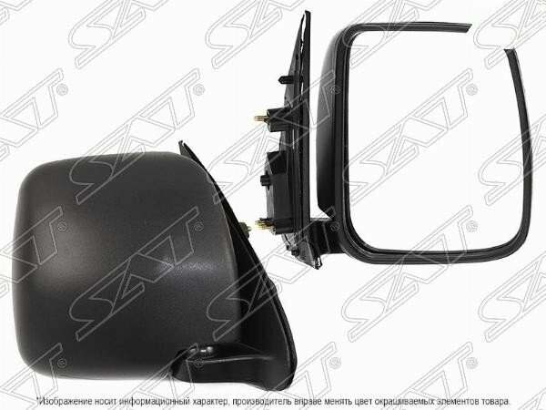 Зеркало SAT ST-TY74-940-A1 Toyota Hiace 04-20 справа Механическое/ черное