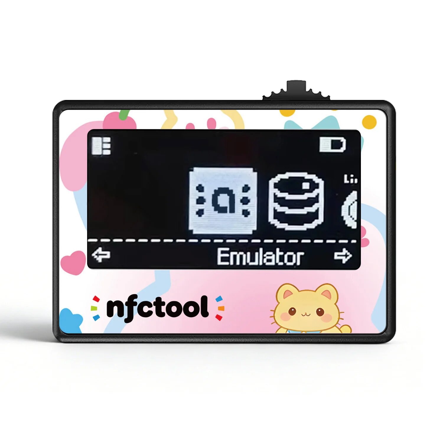 DGETG Smart NFC Simulator для Switch/3DS/Wii U Pink Black