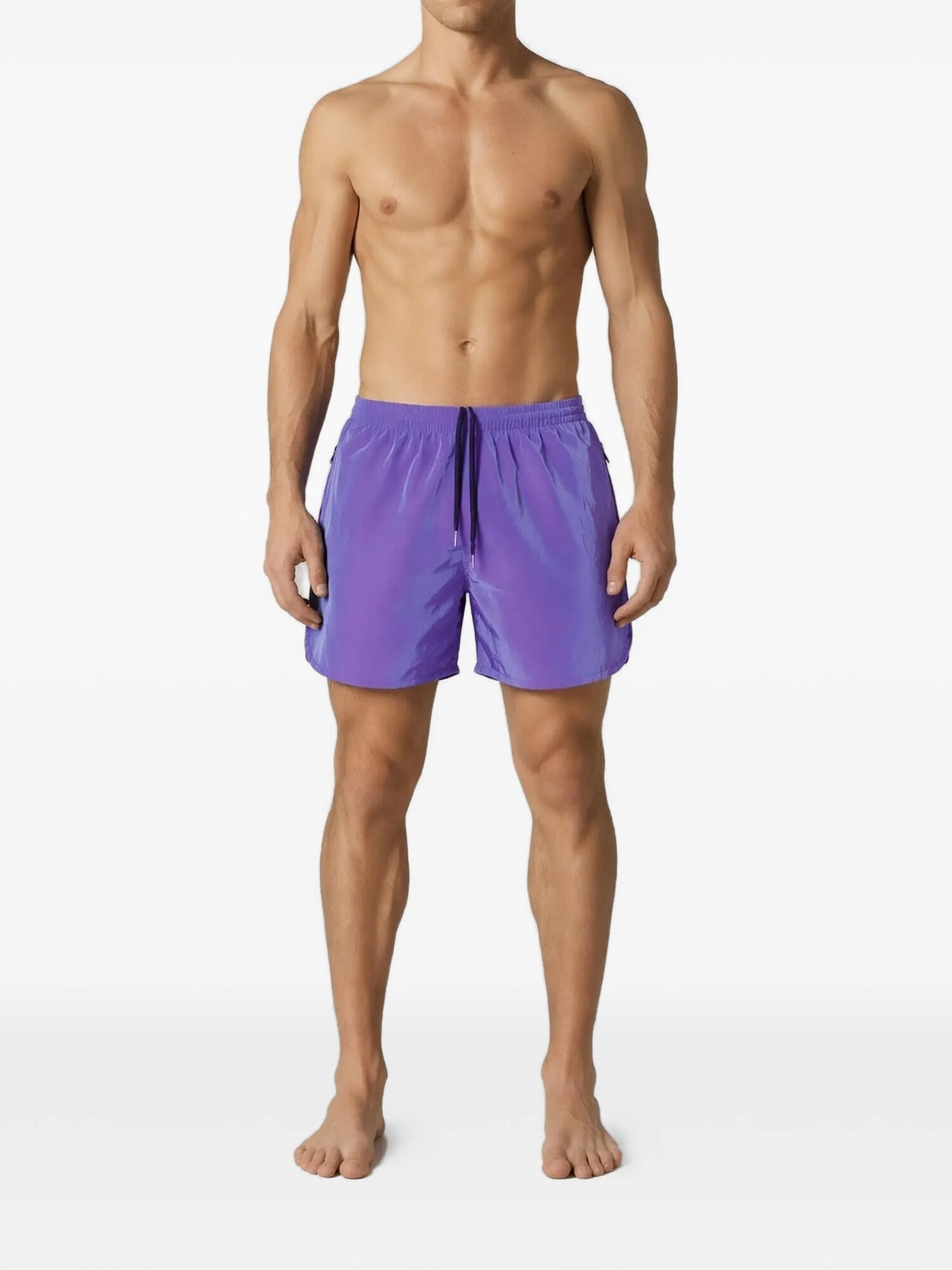 Шорты для плавания TRUE TRIBE Drawstring-waist swim shorts, размер 46, purple — фото 1