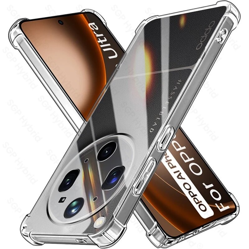 Защитный Чехол Для Oppo Find X9 Ultra 5G, Прозрачный, Из ТПУ, Легкий, for Found X9Ultra 5G