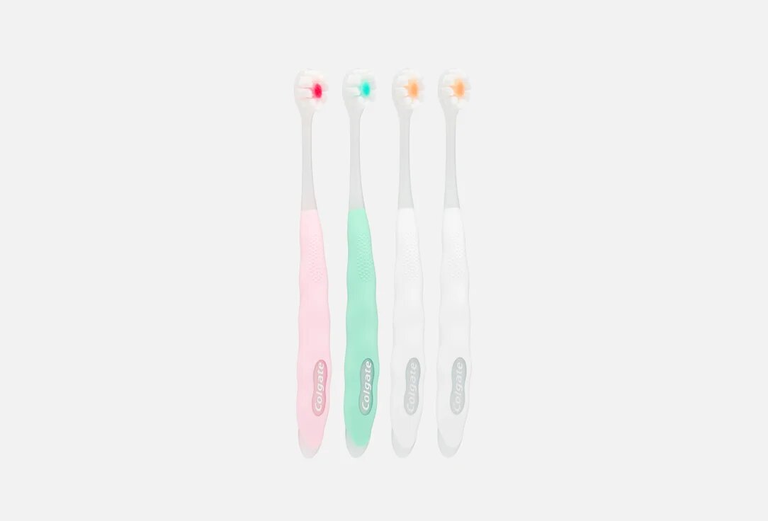 Colgate Cushion Clean Набор зубных щеток мягких (в ассортименте) 4 шт