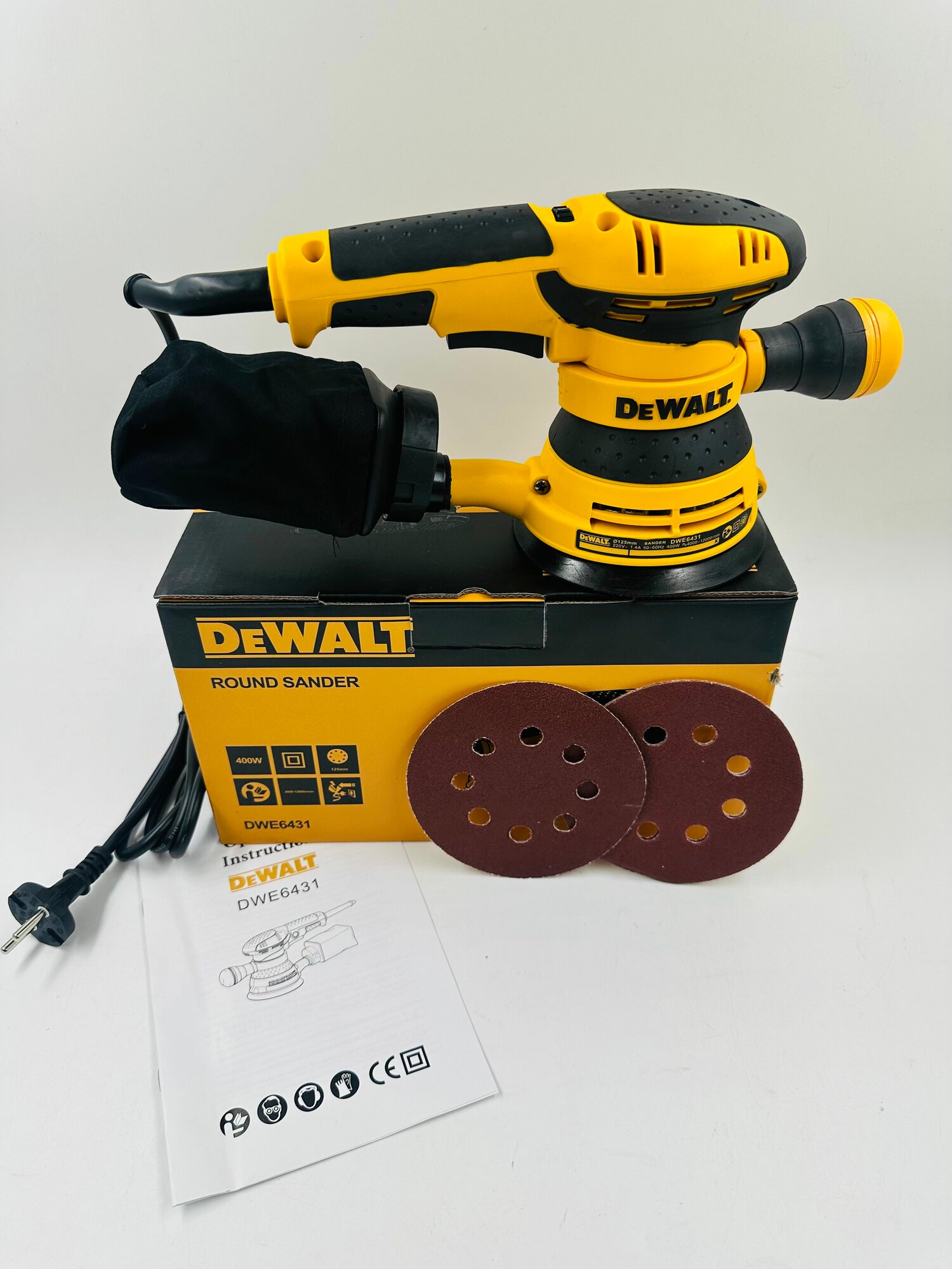 Эксцентриковая шлифмашина/орбиталка DeWalt-6431