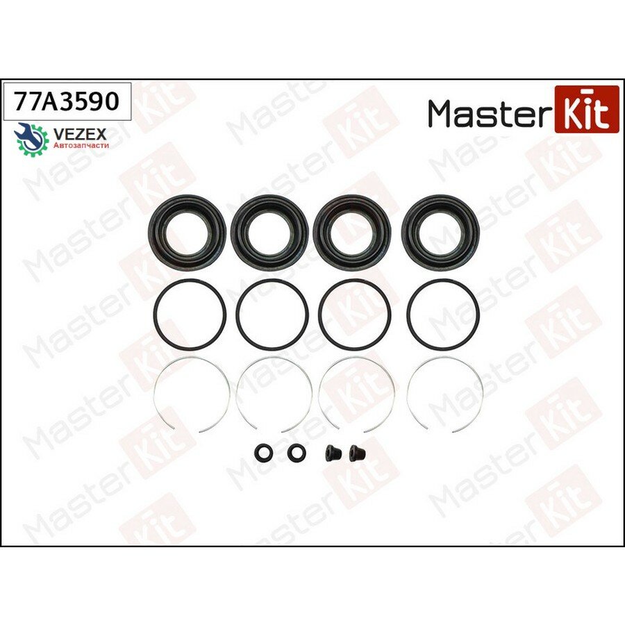 MASTERKIT 77A3590 Ремкомплект тормозного суппорта Infiniti M (Y51) 2010 -, Q70 (Y51) 2013 - 77A3590 Masterkit