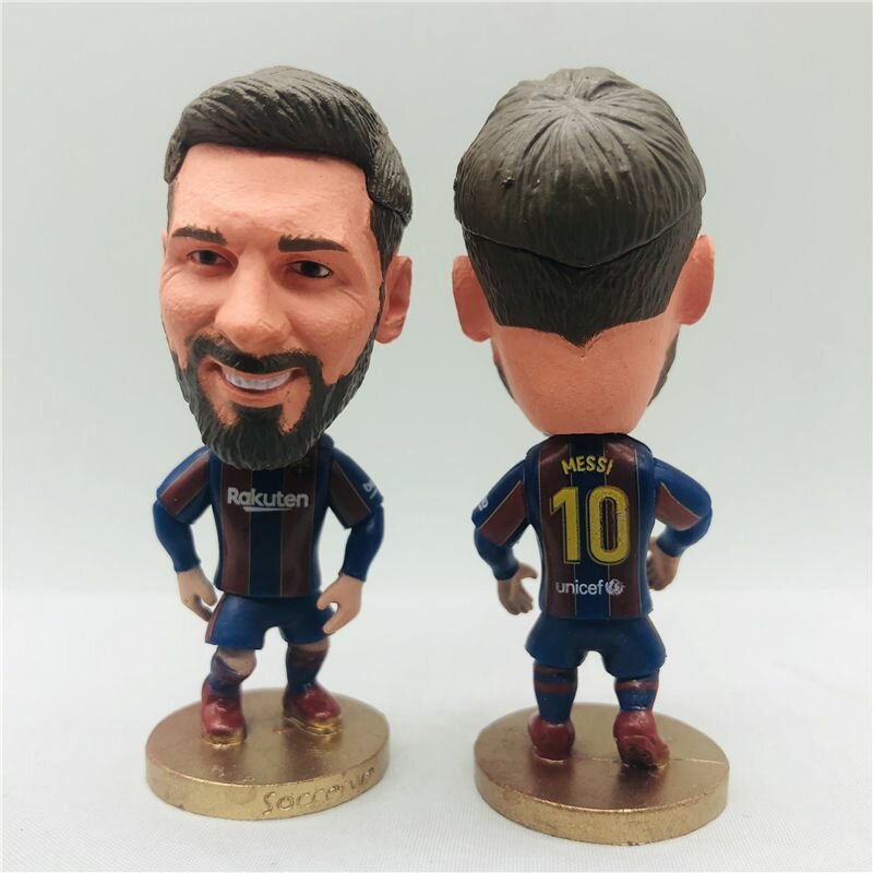 Фигурки звезд футбольного клуба Барселона -SOCCERWE Официальные куклы для заядлых кулес