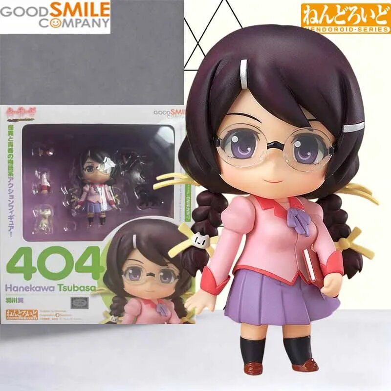 Bandai Nendoroid Araragi Koyomi 396 Sengoku Nadeko 404 Hanekawa Tsubasa аниме фигурка