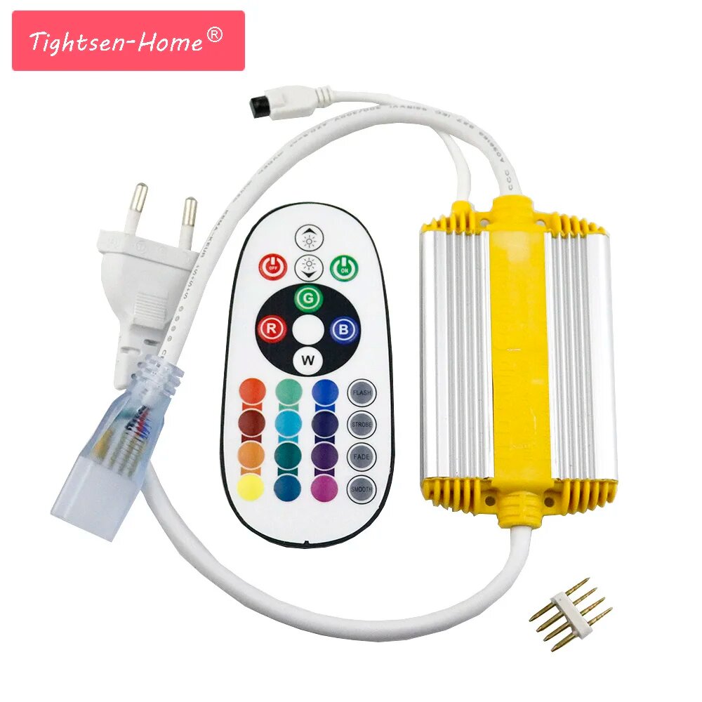 RGB контроллер Tightsen-Home для светодиодной ленты 220В