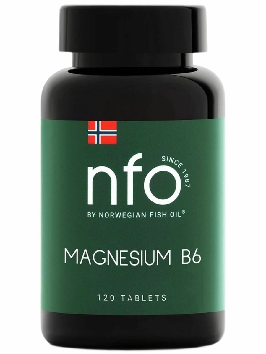 NFO Magnesium B6 / NFO Магний B6 120 таблеток