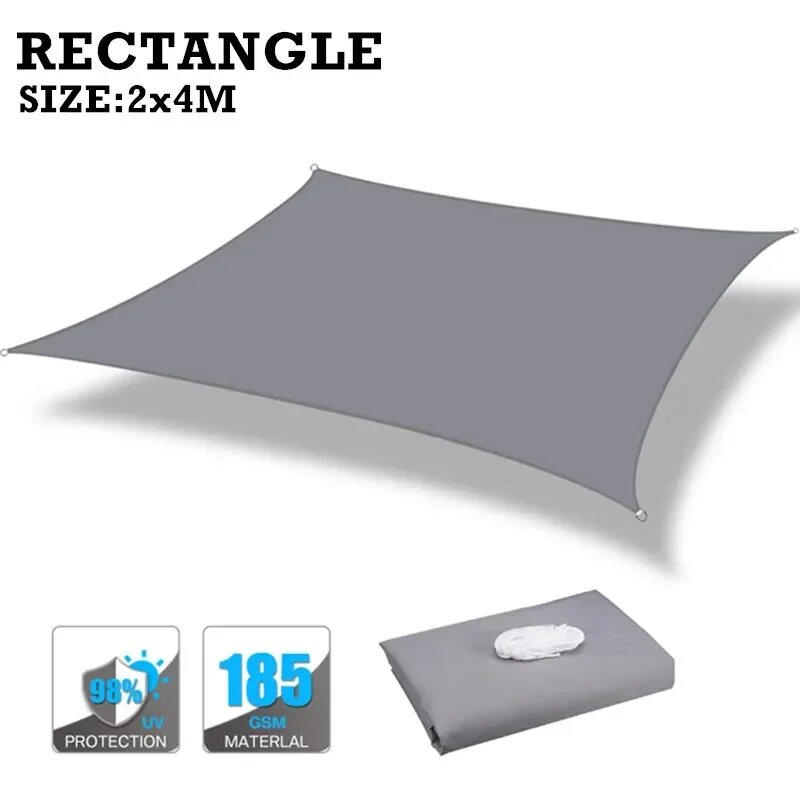 Солнцезащитный козырек Oxford Серый, Grey 2x4M