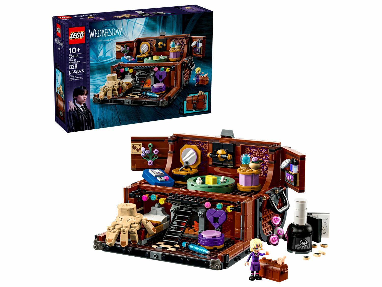 Конструктор LEGO Wendesday Thing's Apartment 76785 Жилище Вещи