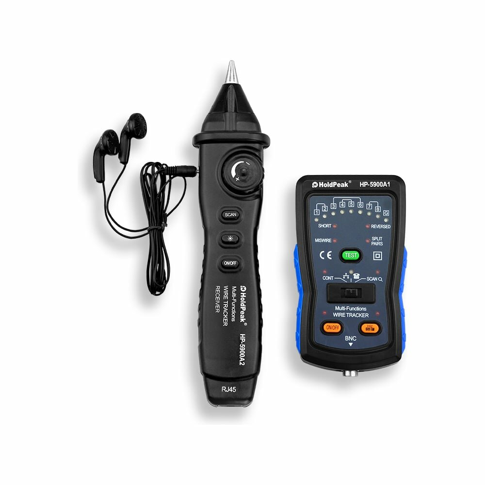 Кабельный тестер-трассоискатель HoldPeak HP-5900A