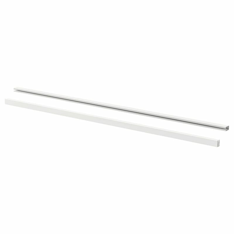 Ручка IKEA LARKOLLEN, белый, 60 см 205.256.91