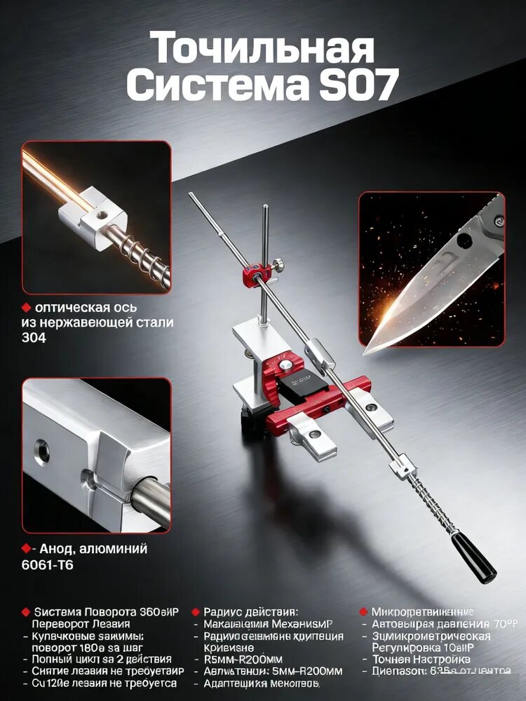 Sy tools Точилка для ножей, ножниц