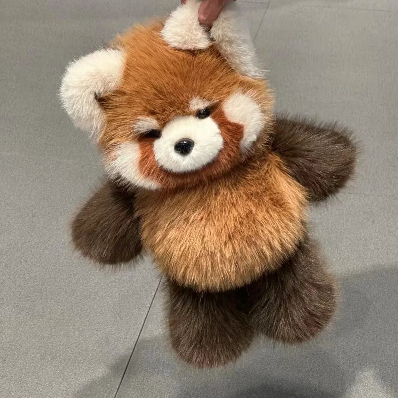 Плюшевый енот/пандо LKCOMO Коричневый, 55CM Raccoon