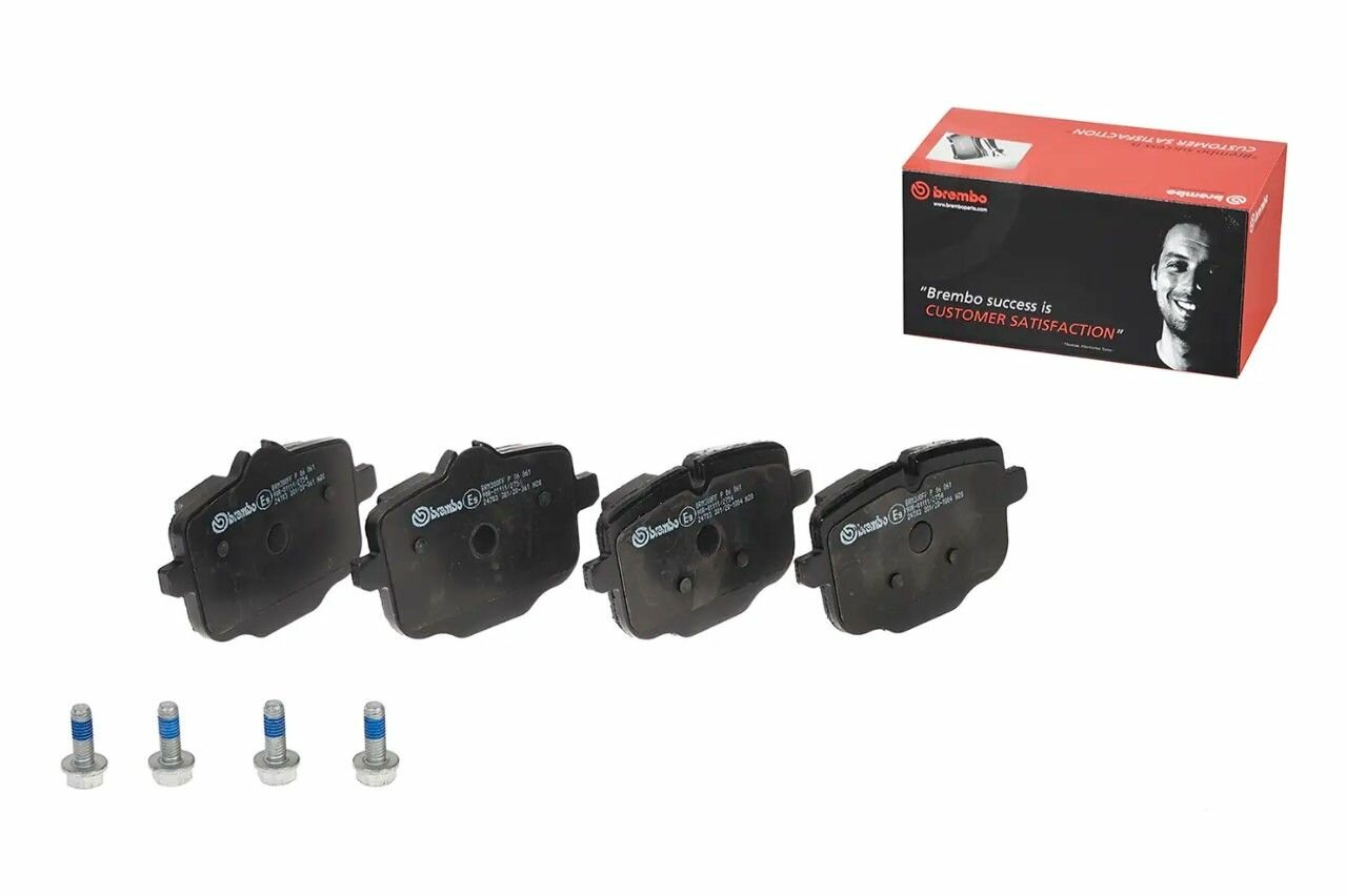 P06061 Колодки тормозные BMW 5(F10)/6(F13) 10- 3.5-5.0/2.0-4.0 DIESEL задн.