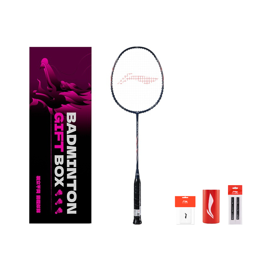 Бадминтонная ракетка Li-Ning Sharp Shadow EX LIGHT Speed Type Enhanced Swing Speed Advanced Level 5U белый синий