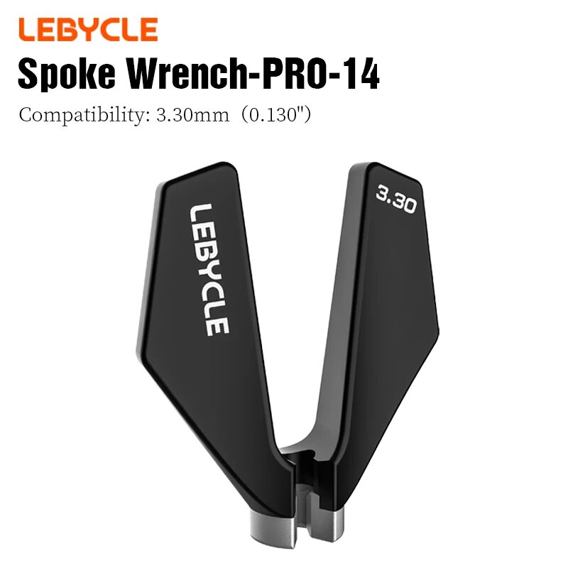 LEBYCLE MTB PRO Ключ для спиц велосипедных колес 3.23 3.3 3.4 3.45 3.7 мм Spoke Wrench 14