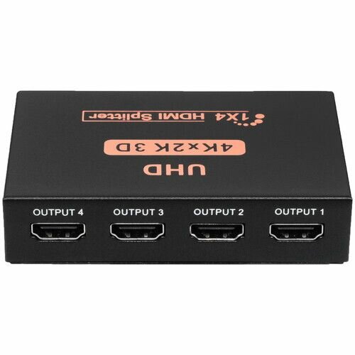 Разветвитель HDMI, цвет- черный, надежный