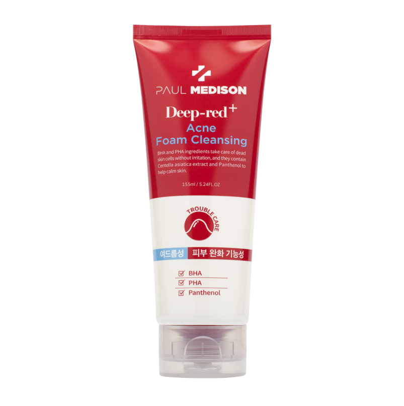 Paul Medison Deep-Red Acne Foam Cleansing [CLONE] Пенка для проблемной кожи
