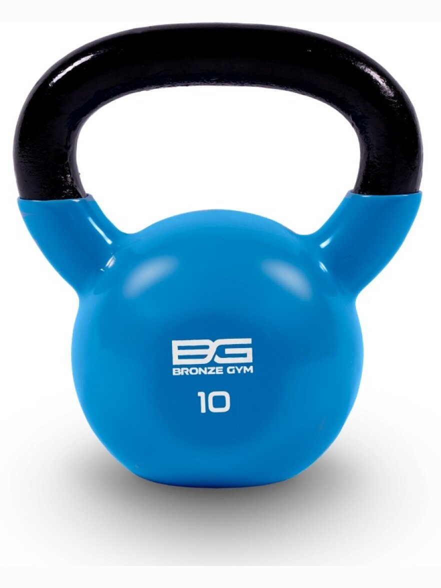 Гиря Bronze Gym в виниловой оболочке 10 кг