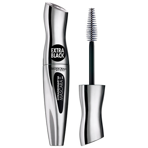 DEBORAH MILANO Тушь для ресниц 5 в 1 EXTRAORDINARY MASCARA 5 in 1, черный, 12 мл черный