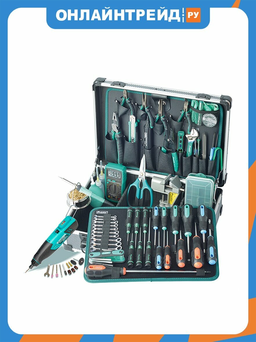Pro'skit Набор инструментов электрика профессиональный PK-1900NB С00040049