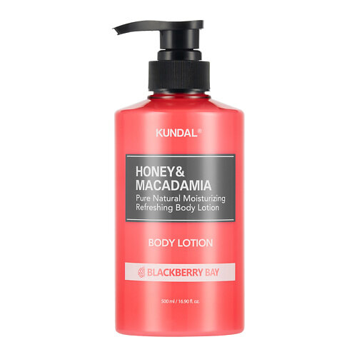 KUNDAL Лосьон для тела Ежевичный залив Honey & Macadamia Body Lotion, 500 мл