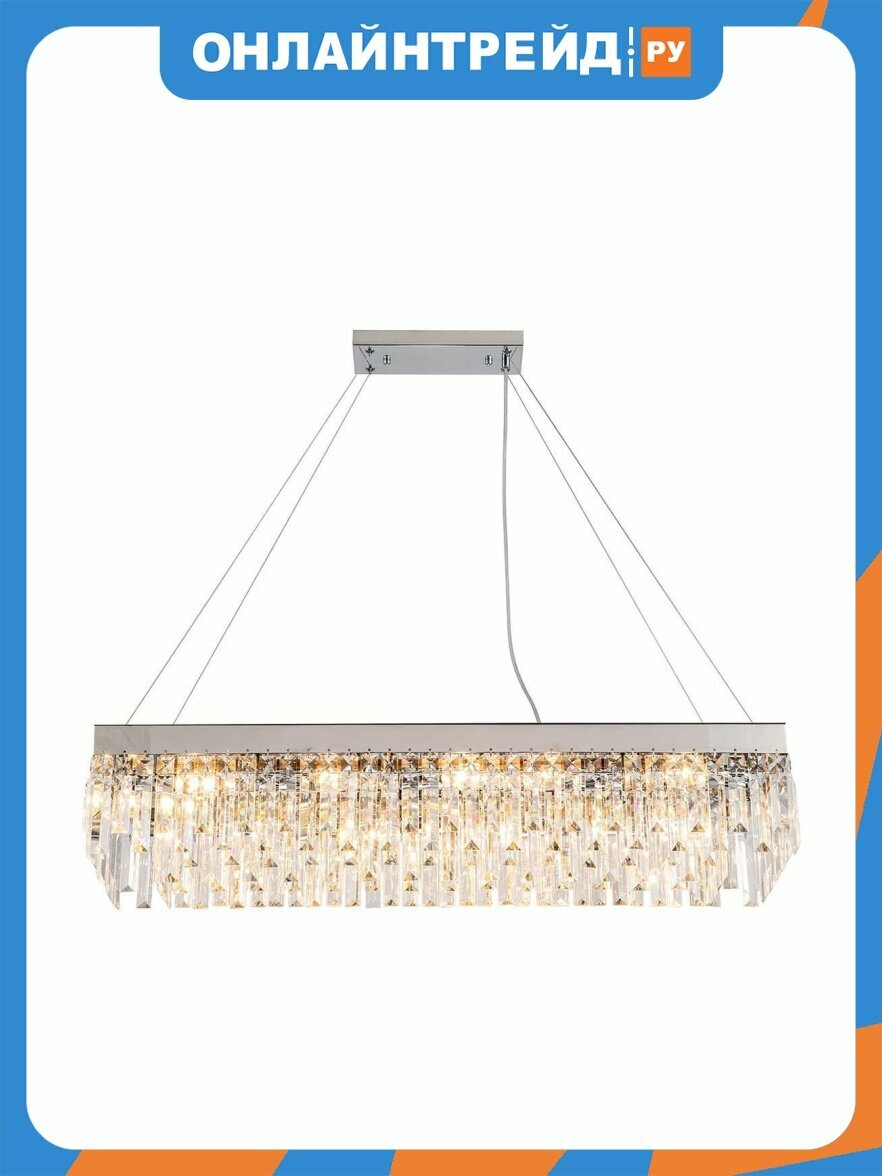 Подвесная люстра Indigo Interior Lighting Indigo LACRIMA 12026/12PL Chrome V000361