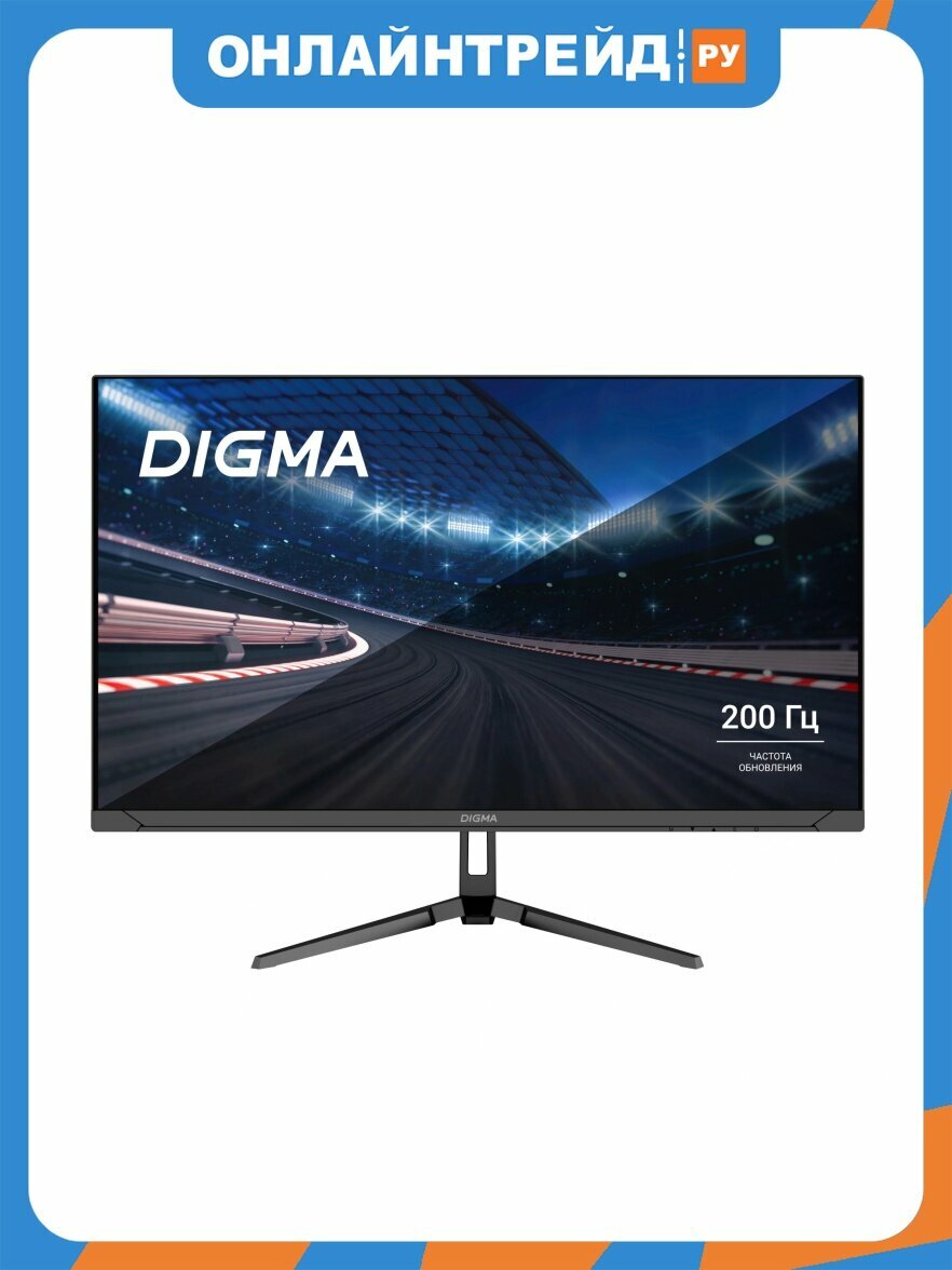 Монитор Digma Overdrive 24P410F 23.8" Black