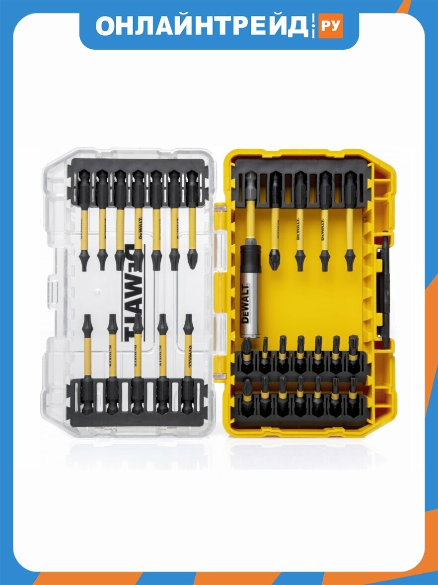 Набор бит и насадок Dewalt DT70745T, FLEXTORQ (31шт.)