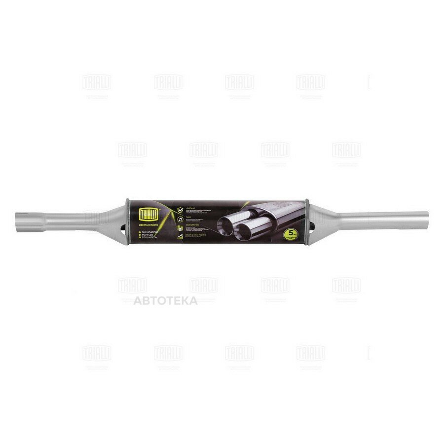 Резонатор Chery Amulet (03-) (алюм. сталь) TRIALLI EAM2701