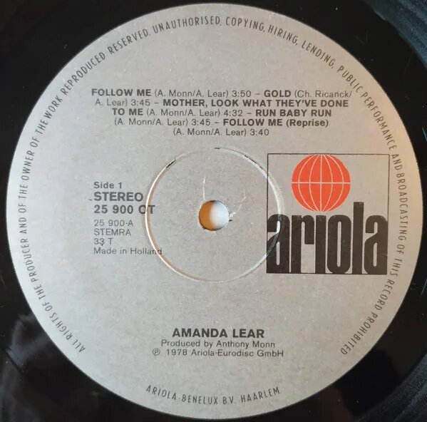 Amanda Lear - Sweet Revenge EX- — фото 1