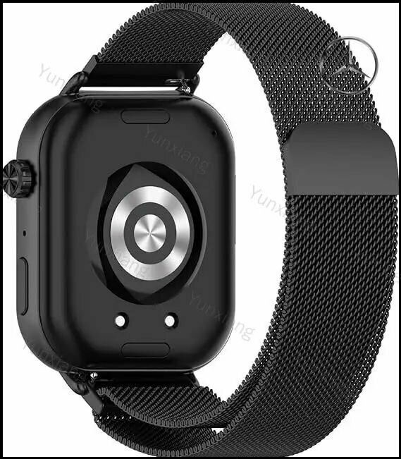 Ремешок, совместимый с Honor Choice Watch 2i, плетеный браслет из нержавеющей стали износостойкий, магнитный , сменный браслет