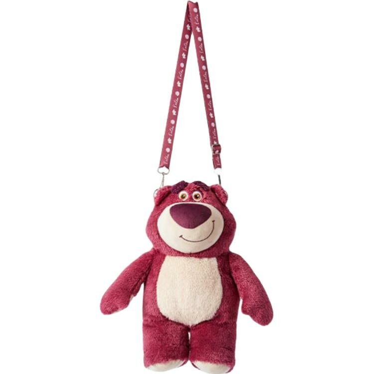Игрушка мягкая унисекс MINISO x Disney, Lotso Sitting Posture Backpack (1 Pack, Dual Use)