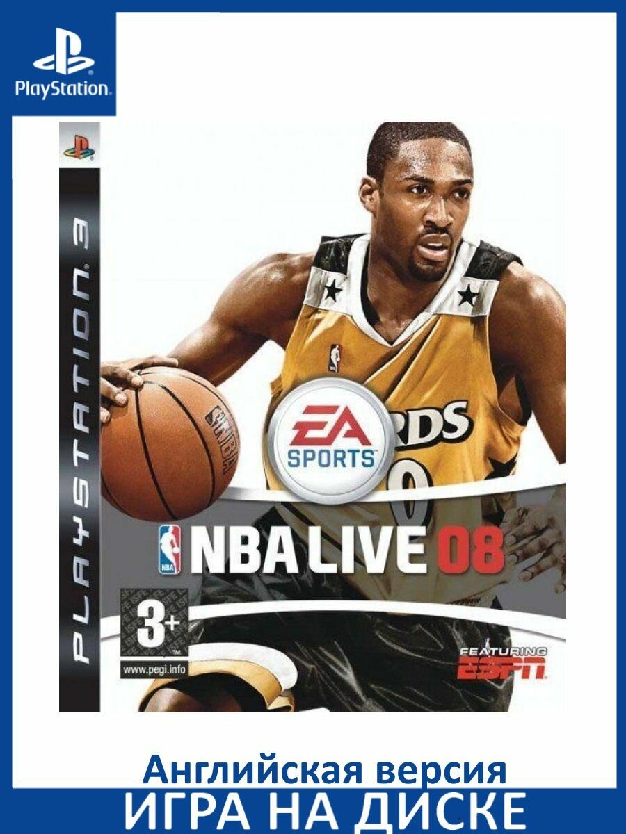 Игра NBA Live 08 PS3 Диск на PlayStation 3 Английская версия