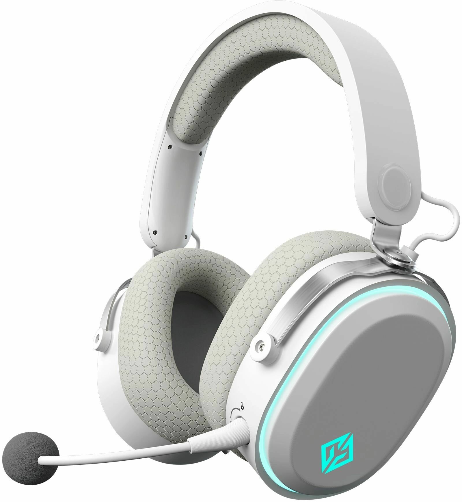 Наушники с микрофоном GG-HS405W белый, BT/Radio (1899880)