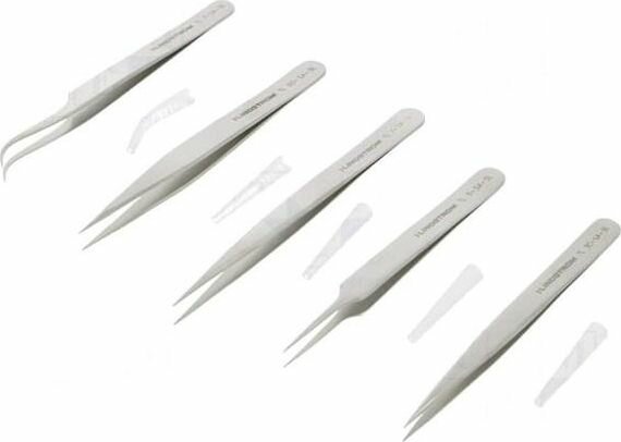 LINDSTROM 9857 Пинцеты, Кол-во шт 5, прецизионные работы, 1шт