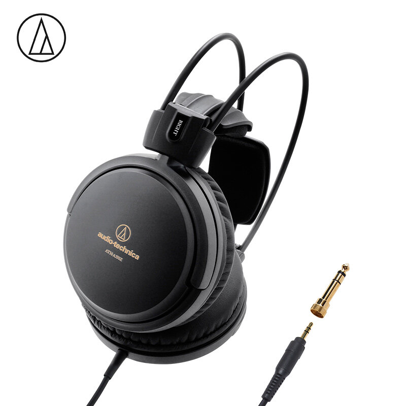 Наушники Audio-Technica A550Z с высоким разрешением для студийного мониторинга черные HIFI музыкальные наушники для