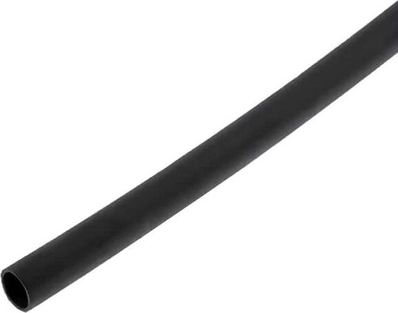 N/A RTERM25.4MM/BK Термоусадочная трубка 2 1, 25,4мм, L 1м, черный, полиолефин, 1шт
