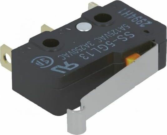 OMRON SS-5GL13 Микропереключатель SNAP ACTION; с рычагом с имитацией ролика, 1шт