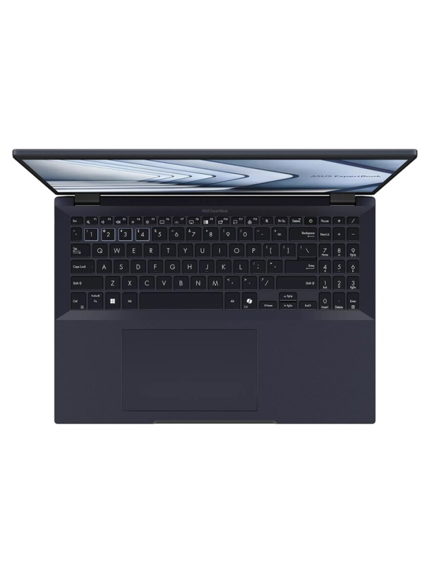 Ноутбук Asus ExpertBook B3 B3604CVA-Q91718 16" WUXGA IPS 60Hz 300nits i5-1335U(1.3ГГц), 16Гб DDR5, SSD 512Гб, Iris Xe Graphics, DOS, Star Black (90NX07B1-M