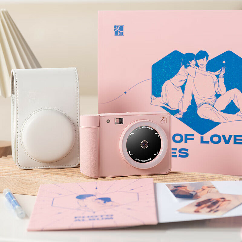 HPRT Z1 Мобильный фотоаппарат-принтер с подарочной коробкой в ледяном синем цвете для друзей и дней рождения