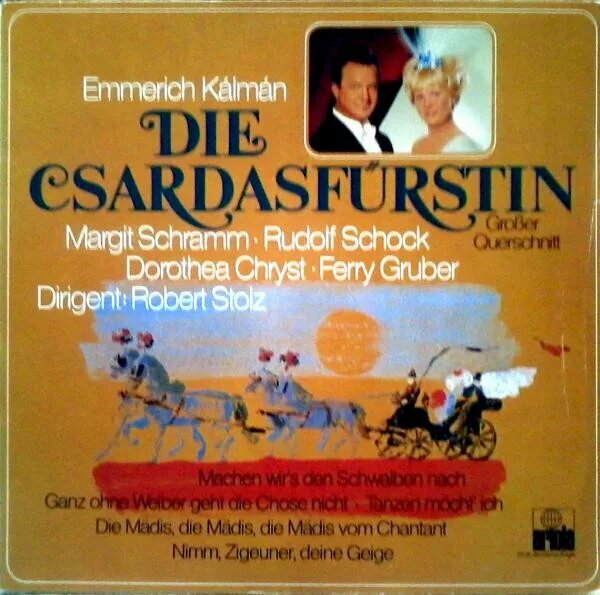 Die Csardasfürstin (Großer Querschnitt)