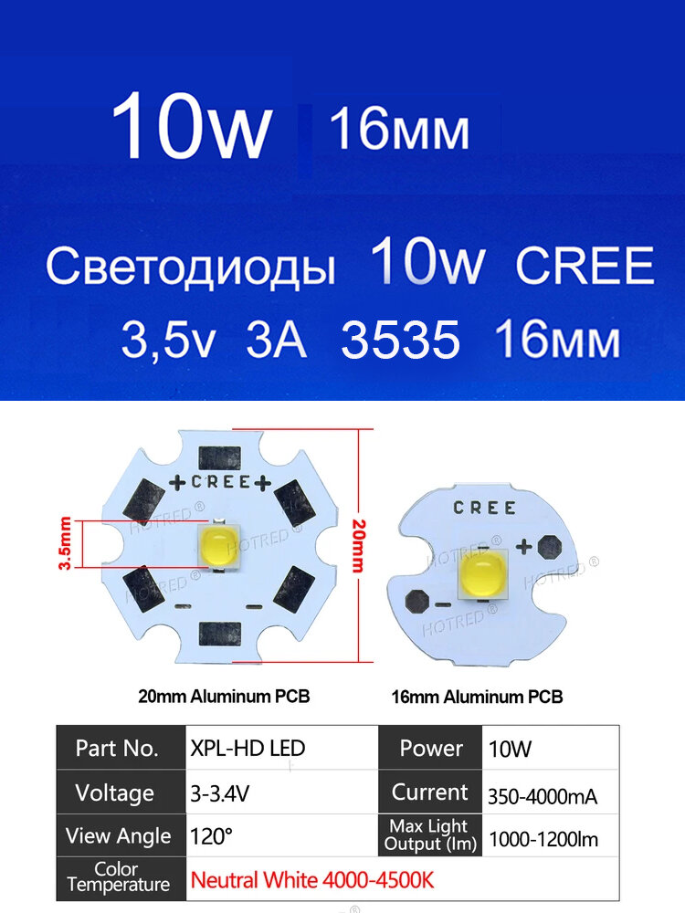 Светодиодная лента 10.1 Вт, Нейтральный белый, 1 шт