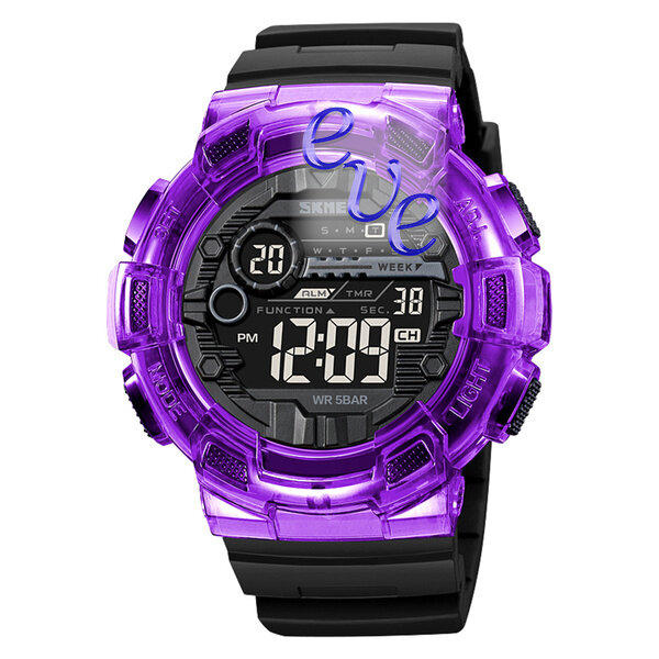 Наручные часы Skmei 2110PL purple transparent