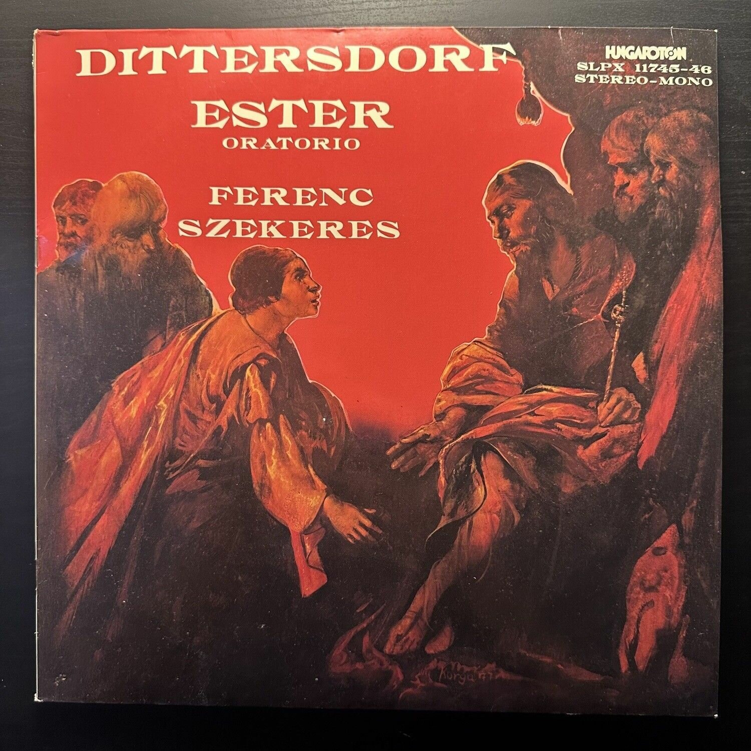 Виниловая пластинка Диттерсдорф, Ференц, Секереш, Эстер (Оратория) 2LP (Венгрия 1978г.)Виниловая пластинка 2637802806