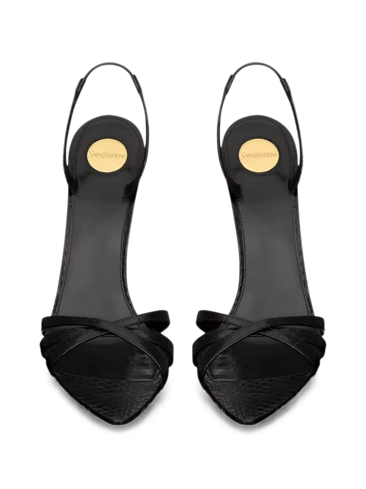 Босоножки Yves Saint Laurent Kate slingback heeled sandals, размер 40.5 — фото 1