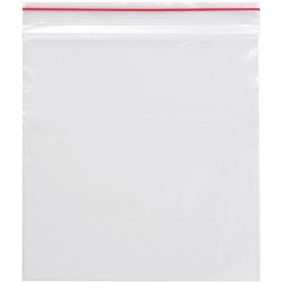Пакет с замком Zip Lock Brauberg 10 x 10 см, 35 мкм, ПВД, , 100 шт/уп