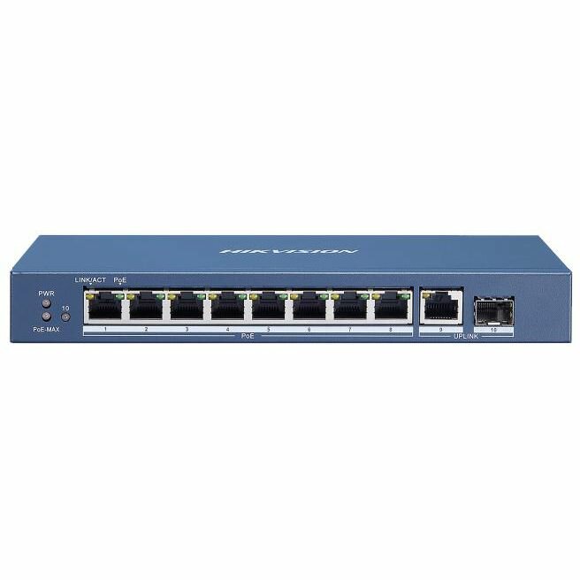Коммутатор Hikvision DS-3E0510P-E