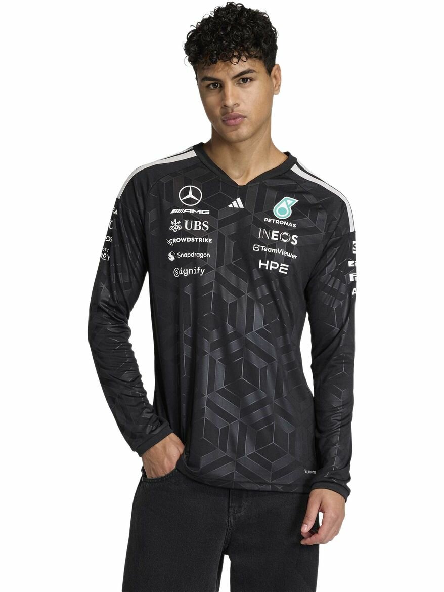 Лонгслив спортивный Mercedes - Amg Petronas Formula 1 Team Driver Jersey Longsleeve