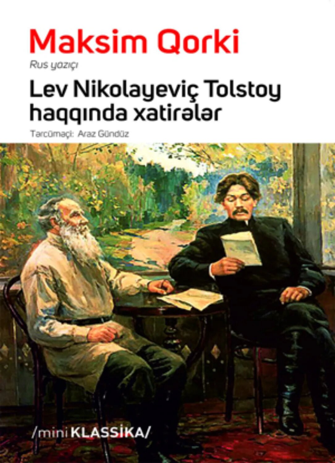 Lev Nikolayeviç Tolstoy haqqında xatirələr [Цифровая книга]